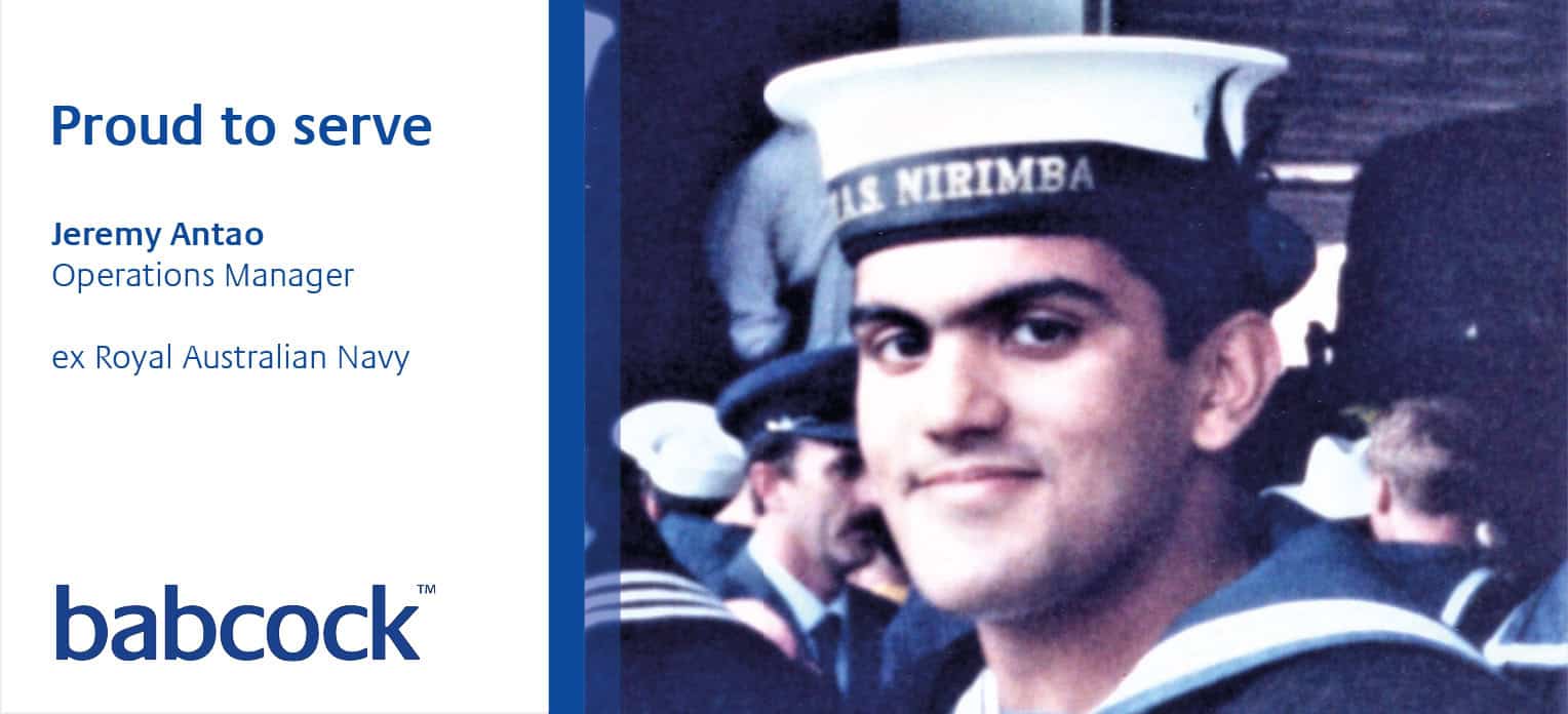 Proud to Serve - Jeremy Antao - Babcock Australasia